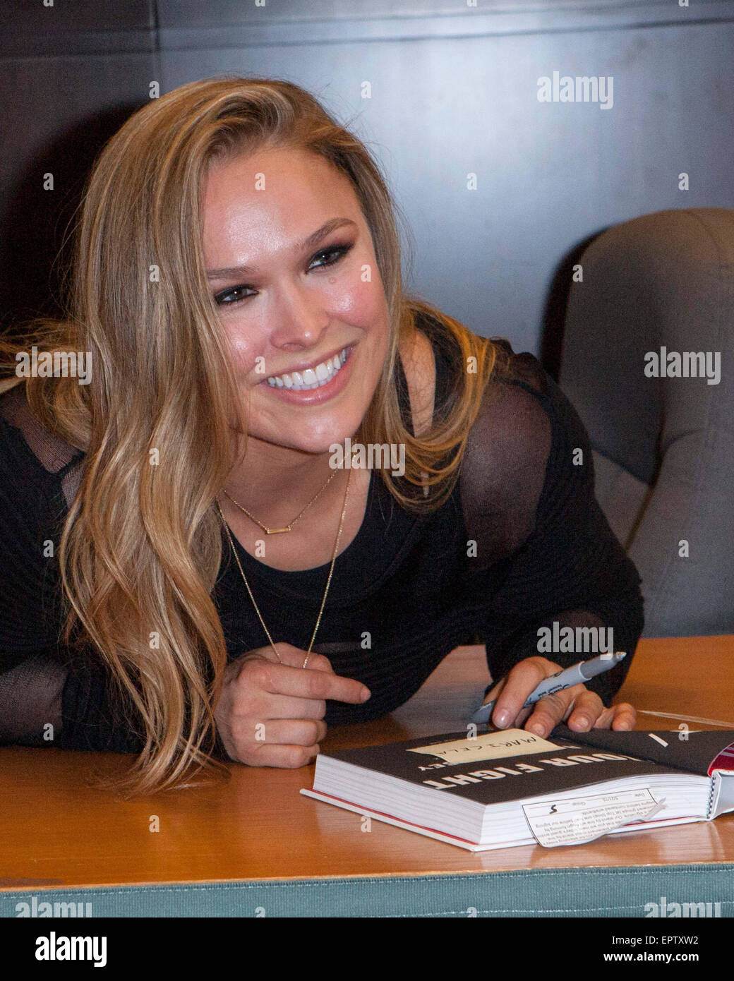 Los Angeles, California, USA. 21st May, 2015. Ronda Rousey "My Fight ...