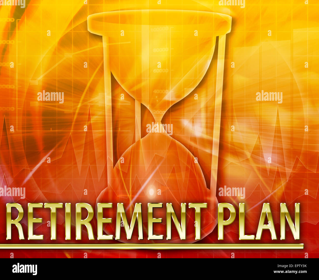 Abstract background digital collage concept illustration pension ...