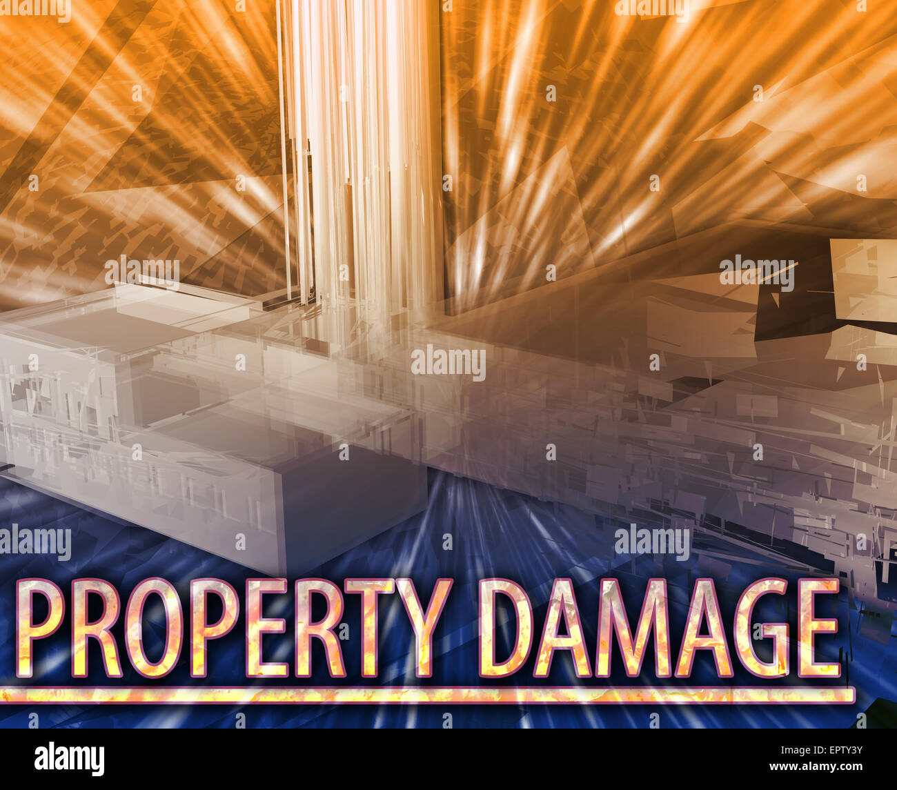 Abstract background digital collage concept illustration property ...