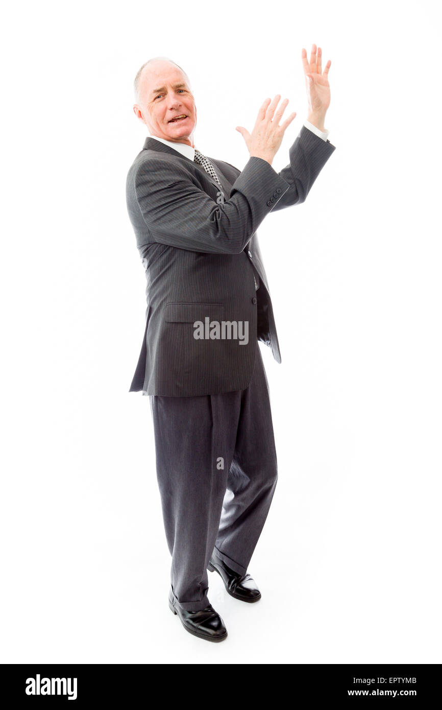 Portrait corporate man white background Cut Out Stock Images & Pictures ...