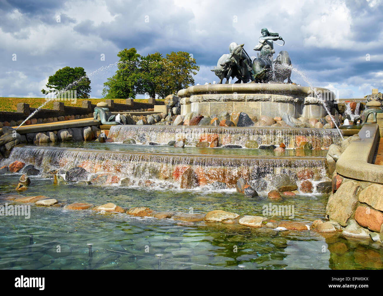 Goddess gefion hi-res stock photography and images - Alamy