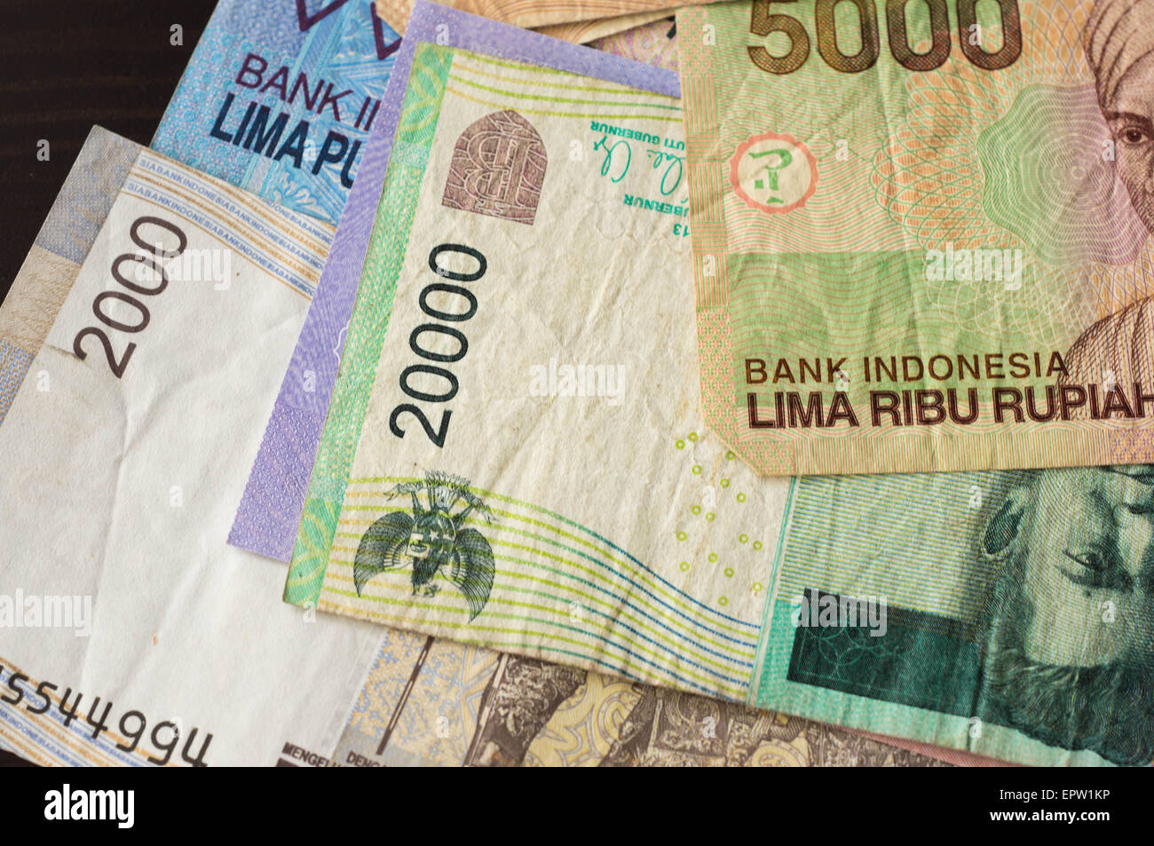 Indonesian banknote hi-res stock photography and images - Alamy