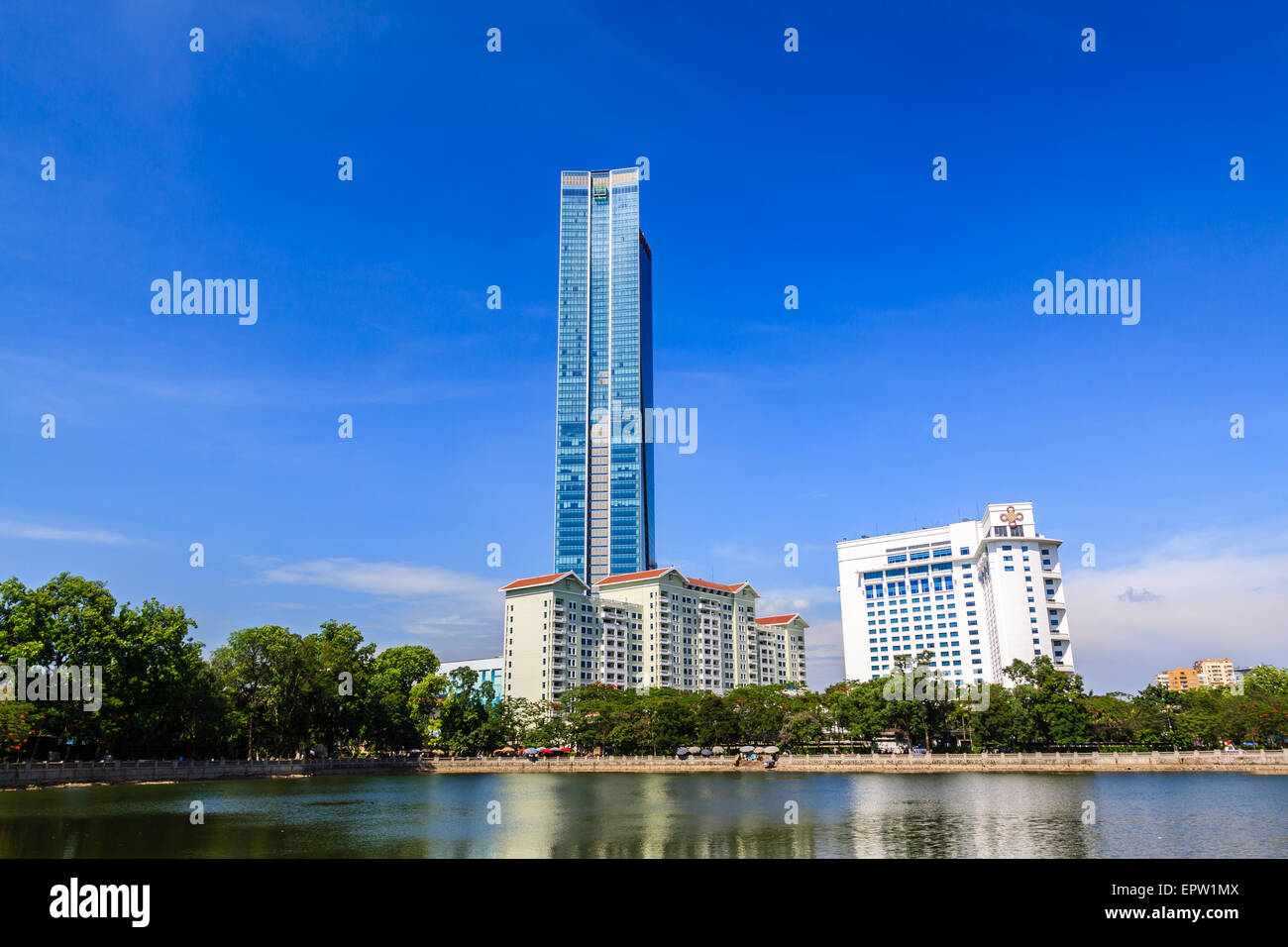 Hanoi cityscape at afternoon Stock Photo - Alamy