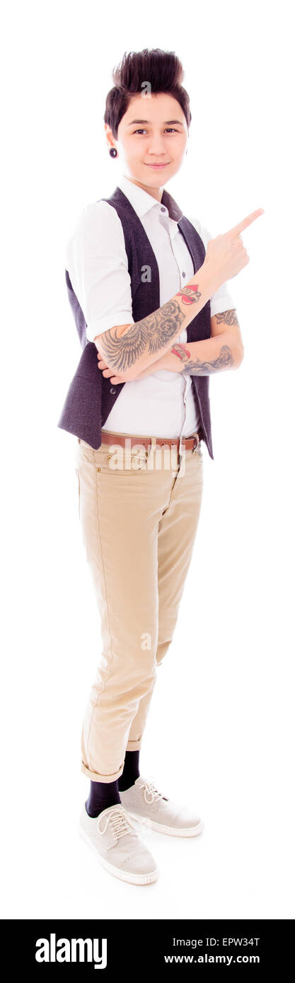 Youth portrait art Cut Out Stock Images & Pictures - Alamy