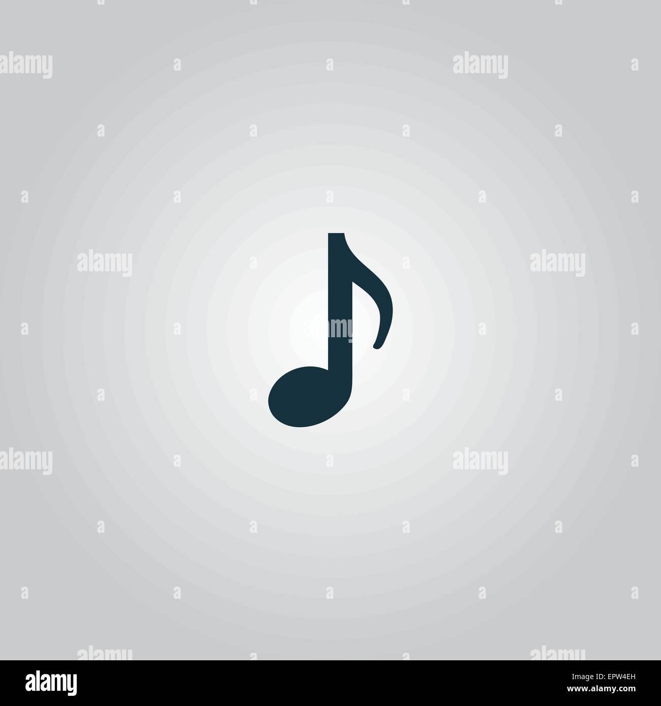 Music Note Icon Stock Vector Image & Art - Alamy