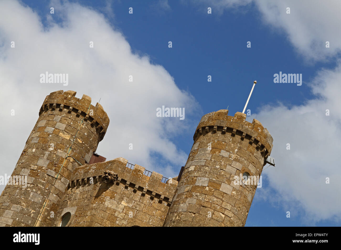 Angle turrets hi-res stock photography and images - Alamy