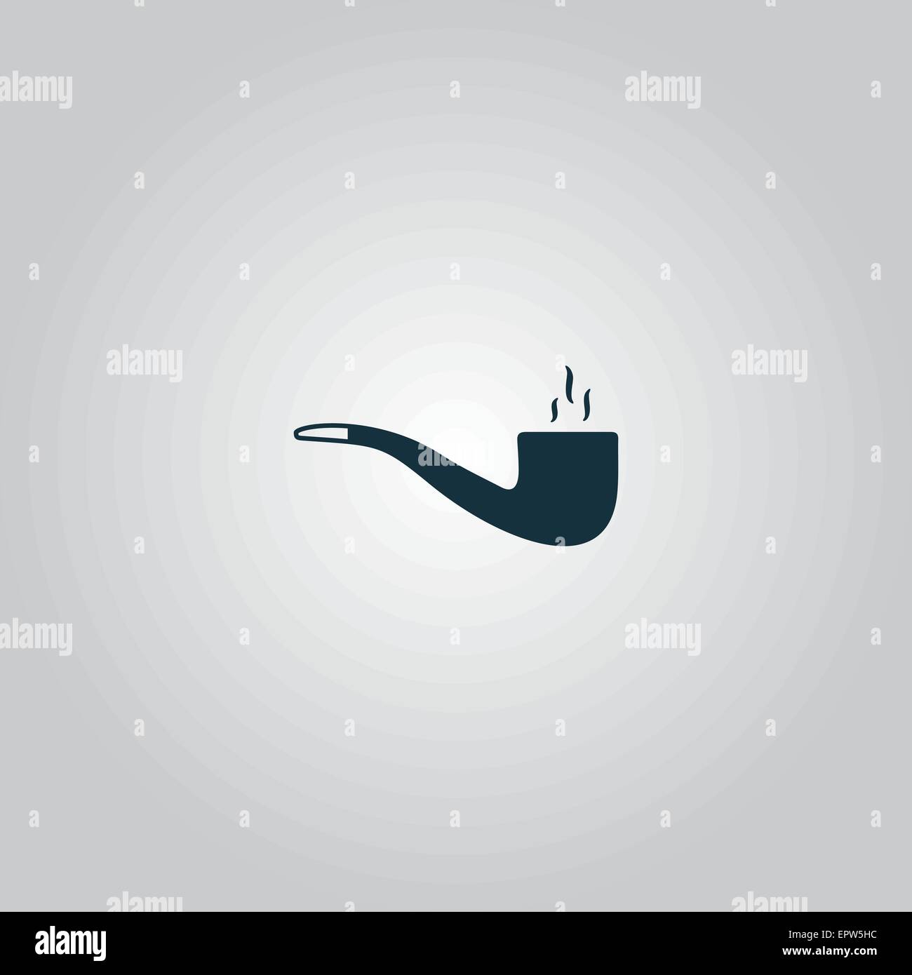 Vector smoky tobacco pipe Stock Vector Image & Art - Alamy