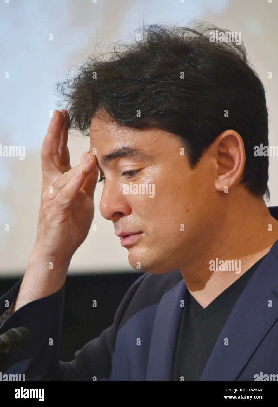 Tokyo, Japan. 22nd May, 2015. Famed Japanese alpinist and ...