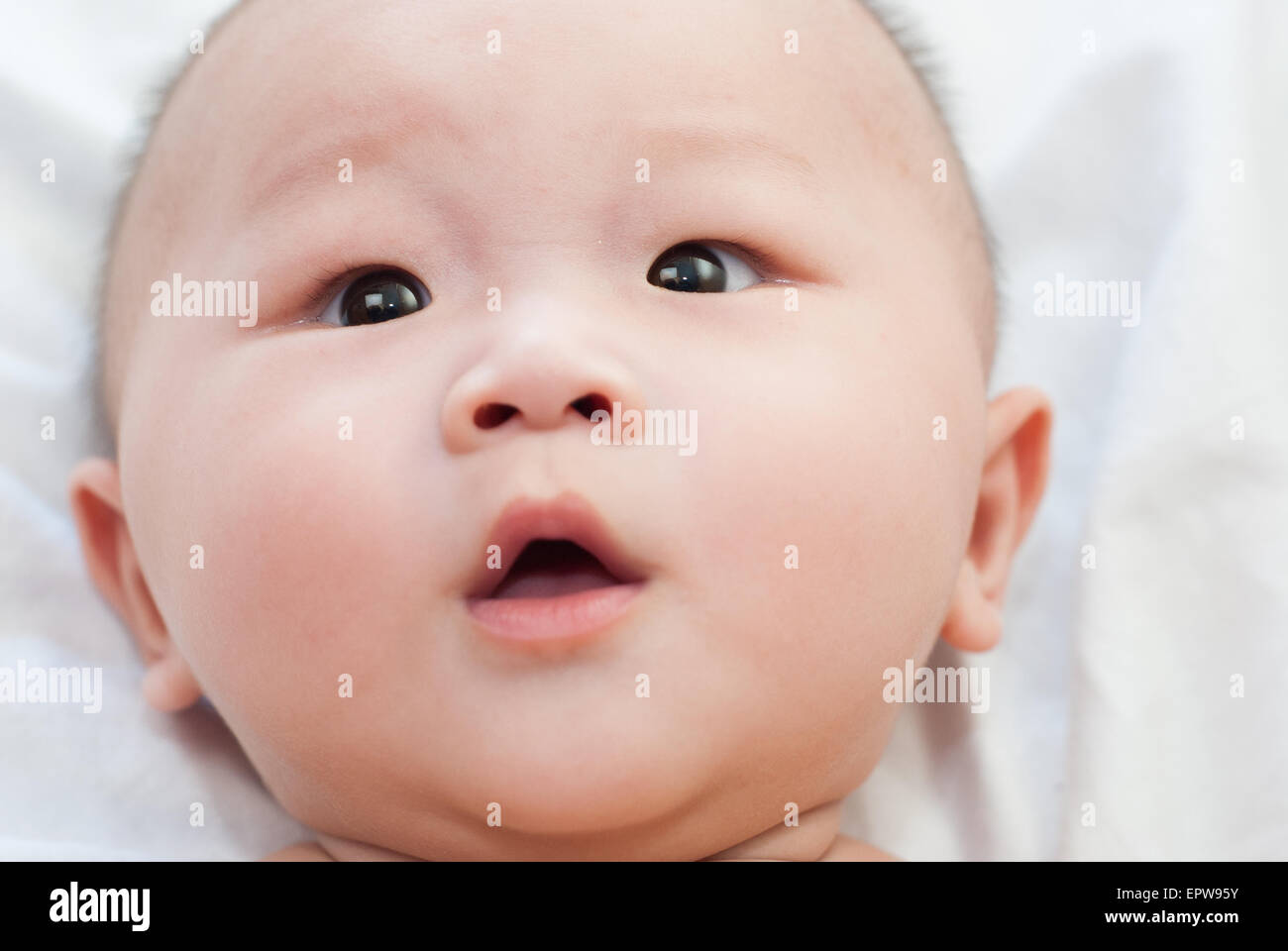 asian baby smiling Stock Photo - Alamy