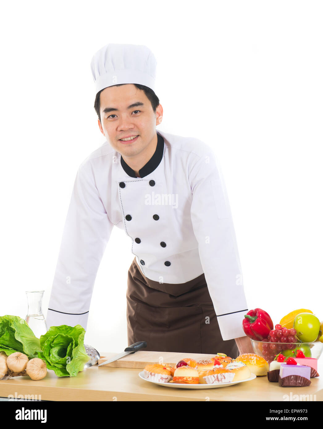 asian male chef Stock Photo - Alamy