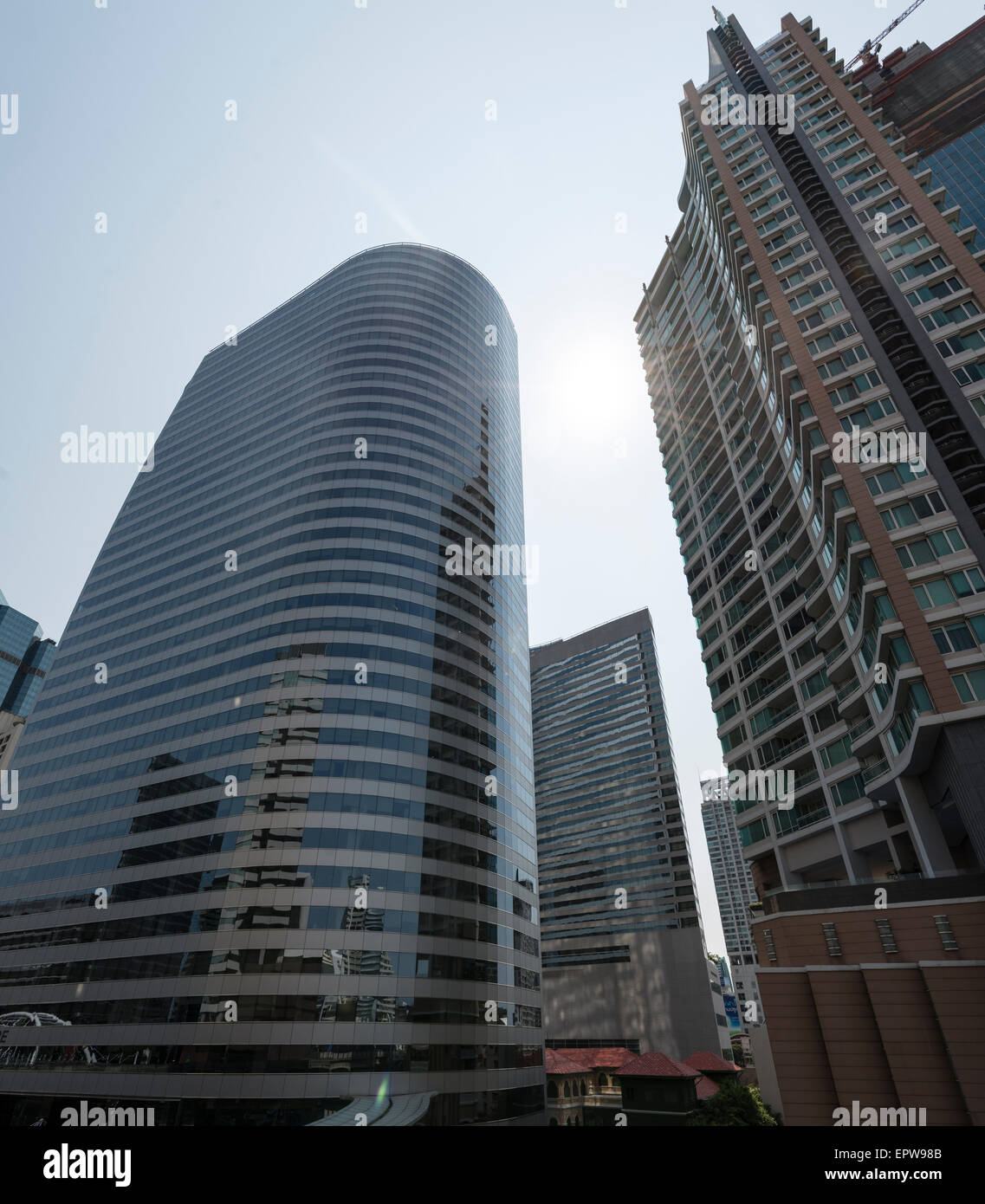 Skyscraper, Siam Road, Bangkok, Thailand Stock Photo - Alamy