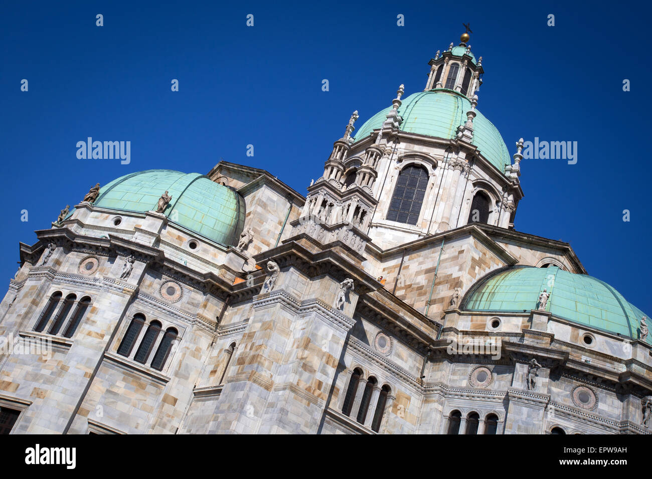 Medieval Como Cathedral on Lake Como in Lombardy, Italy Stock Photo - Alamy
