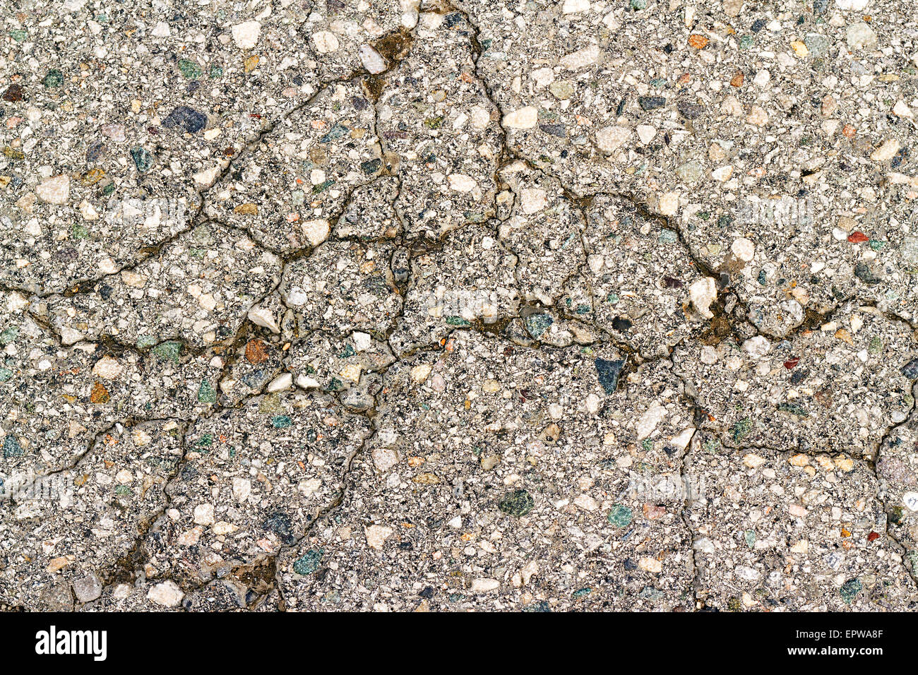 old asphalt texture with cracks as a background Stock Photo - Alamy