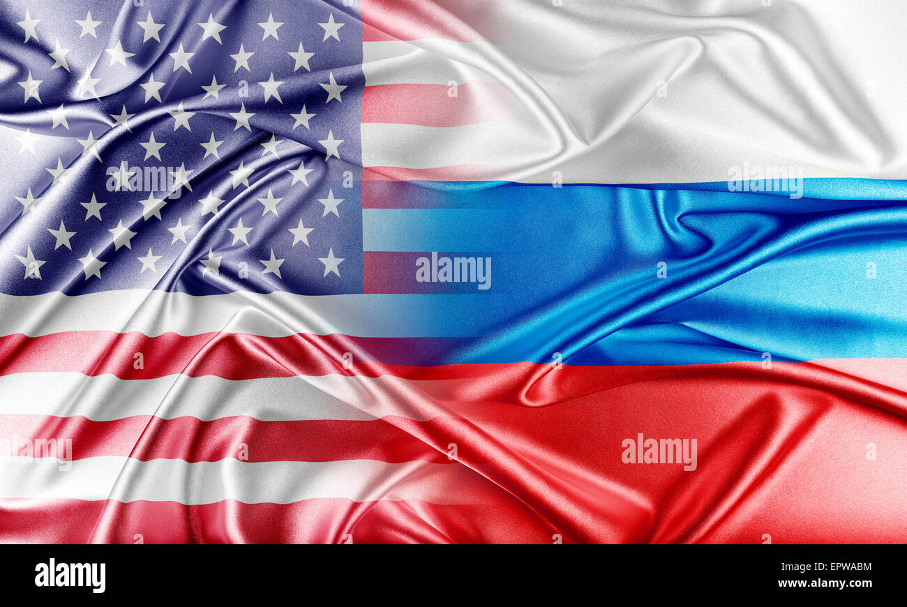 USA and Russia Stock Photo - Alamy