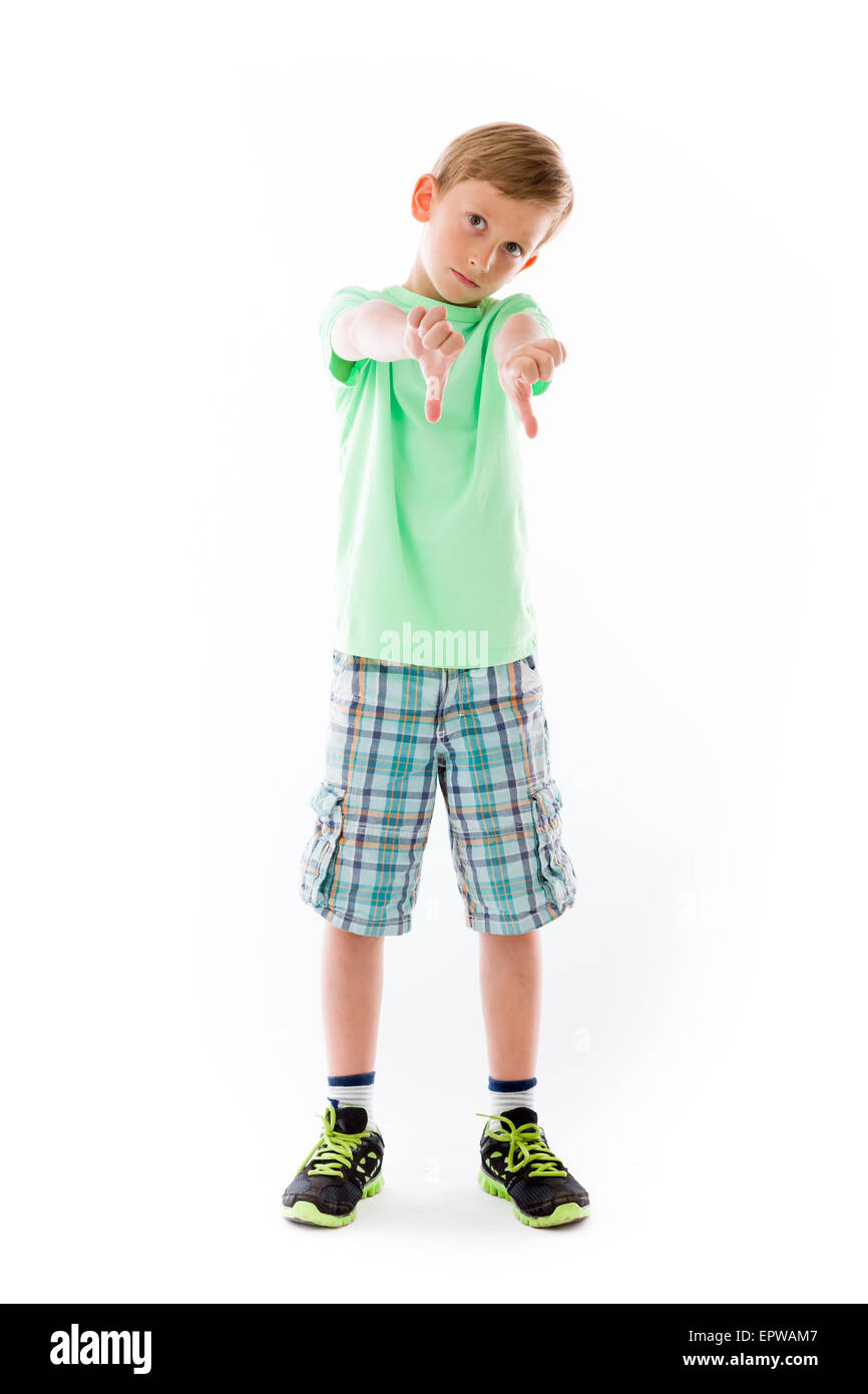 Model in studio isolated on white background Stock Photo - Alamy