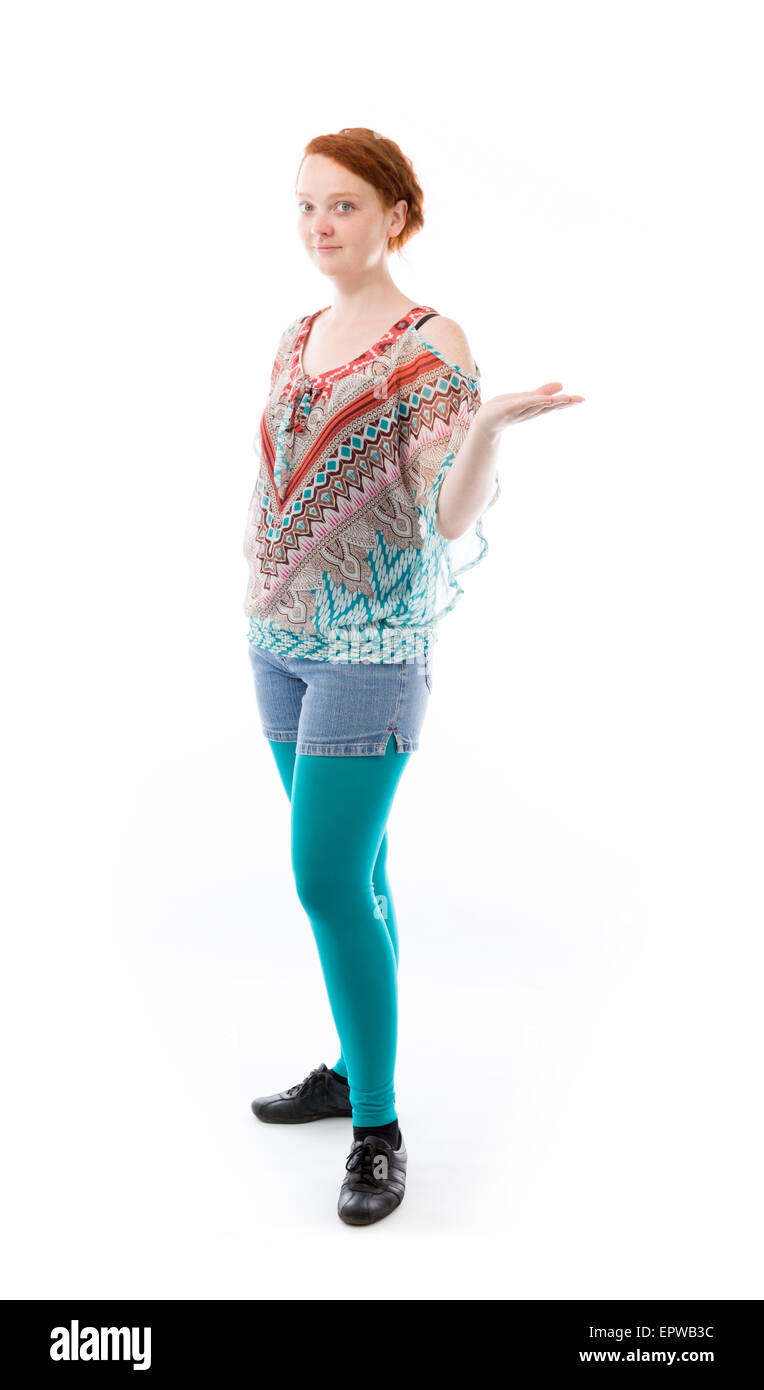 Presenting her Cut Out Stock Images & Pictures - Alamy