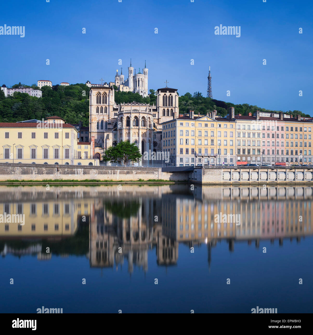 Saone river lyon france hi-res stock photography and images - Alamy