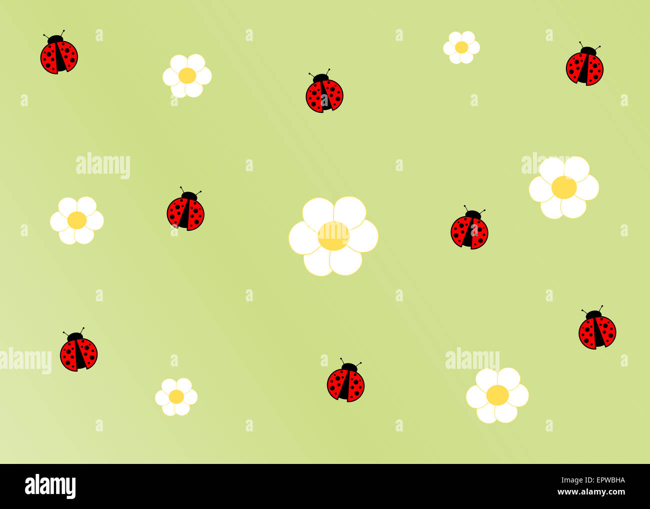 Cute Ladybug Wallpaper