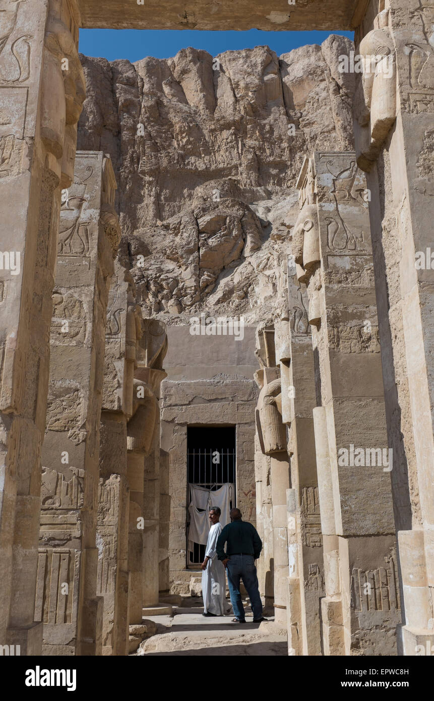 Mortuary chapel ancient egyptian hi-res stock photography and images ...