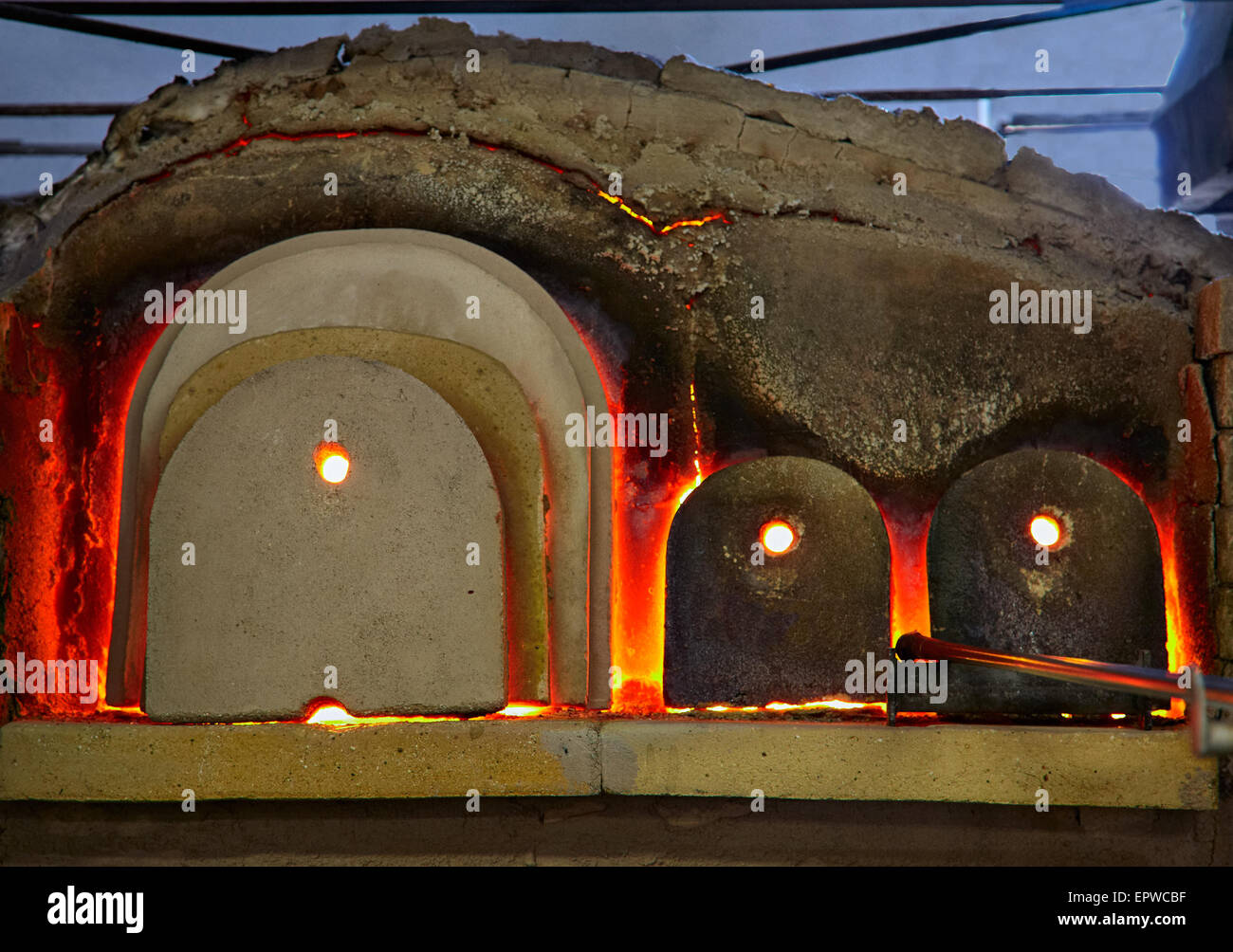 Glass melting furnace hi-res stock photography and images - Alamy