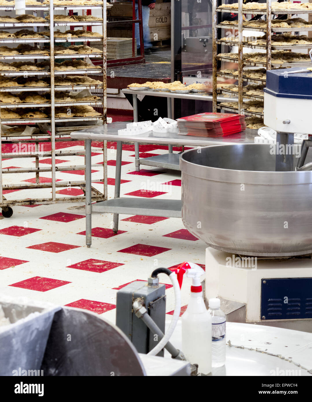 Food preparing in a bakery Stock Photo - Alamy