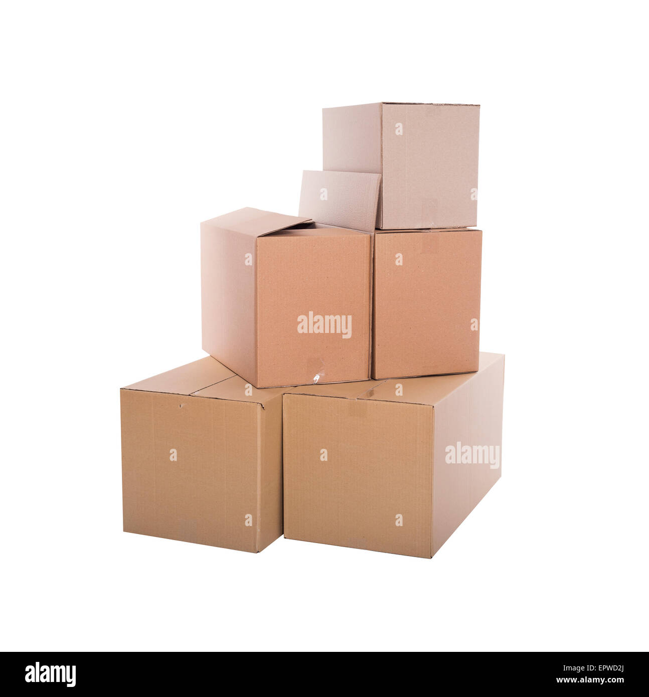 Stack of cardboard boxes Stock Photo - Alamy Stack of cardboard boxes Stock Photo - Alamy