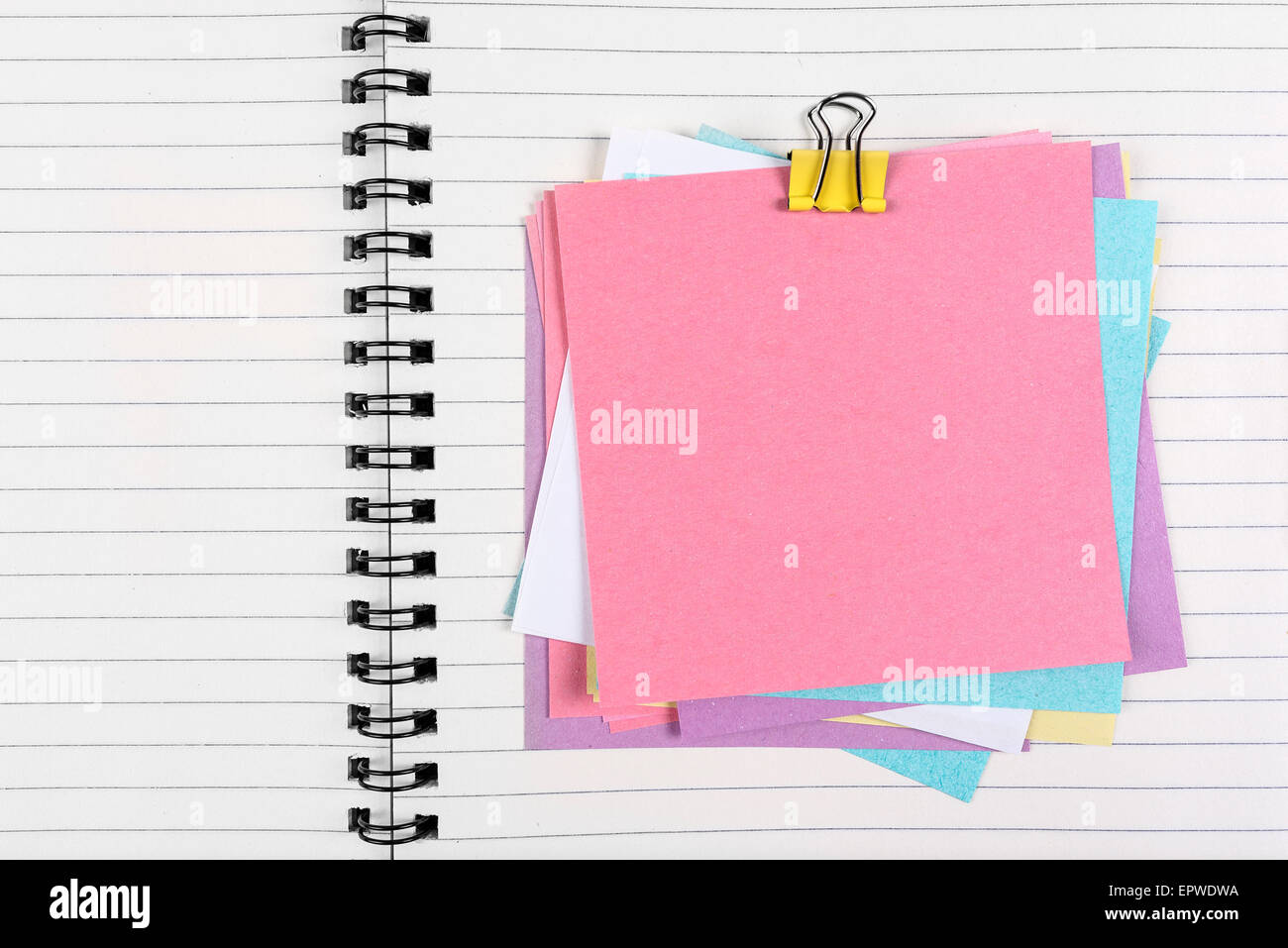 Colorful paper stickers hi-res stock photography and images - Alamy