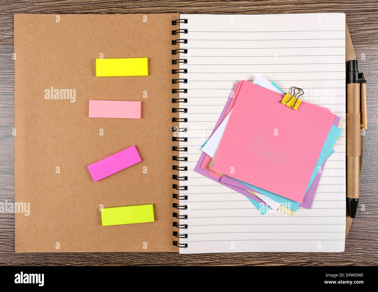 Colorful paper stickers hi-res stock photography and images - Alamy