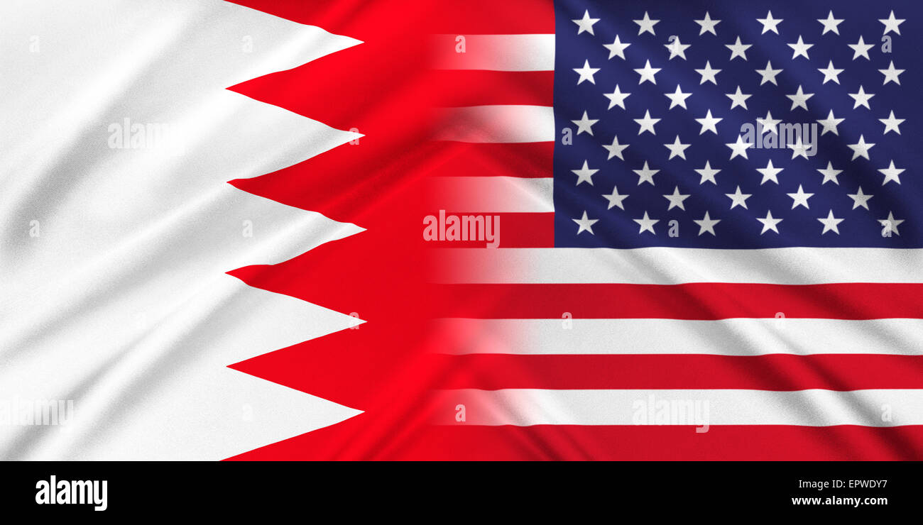 USA and Bahrain Stock Photo - Alamy