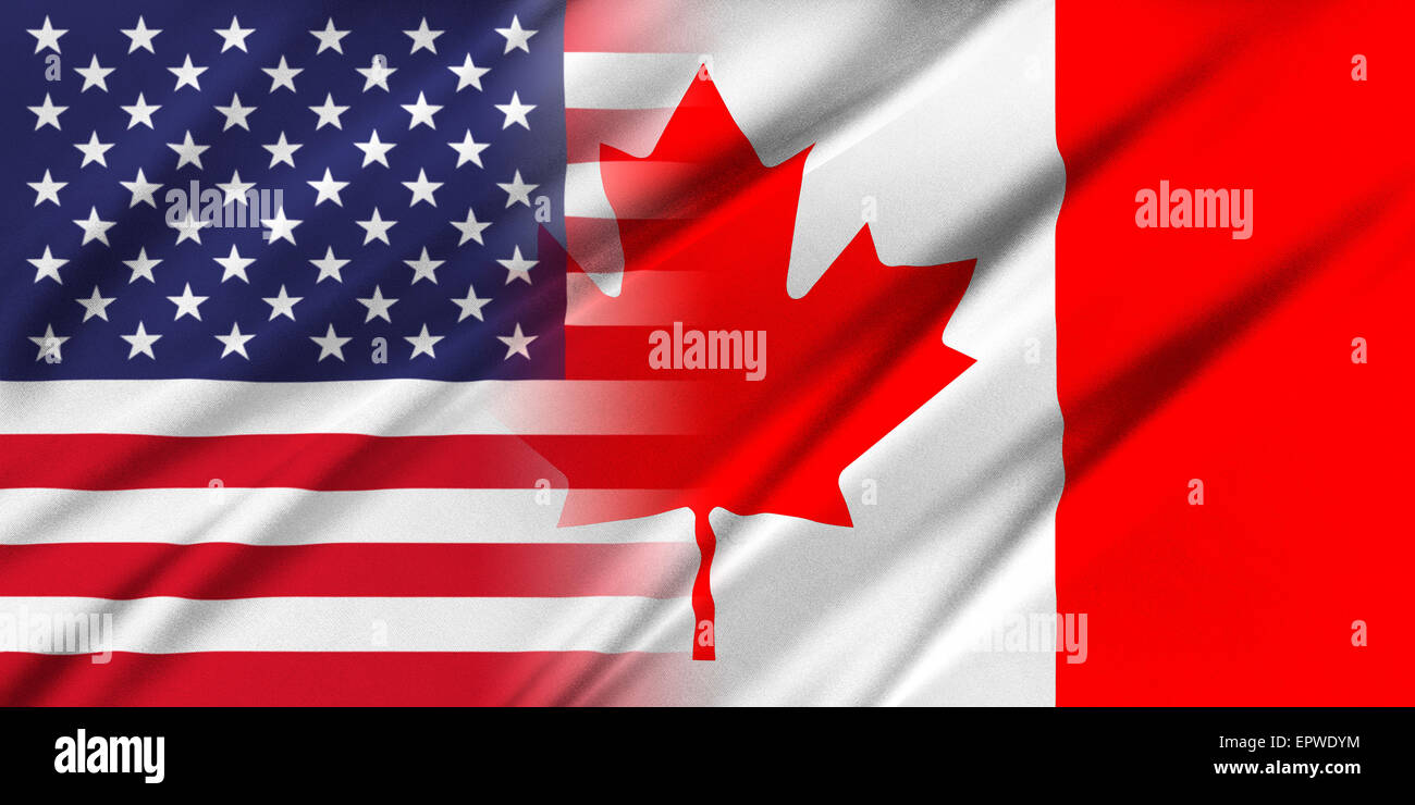 USA and Canada Stock Photo - Alamy