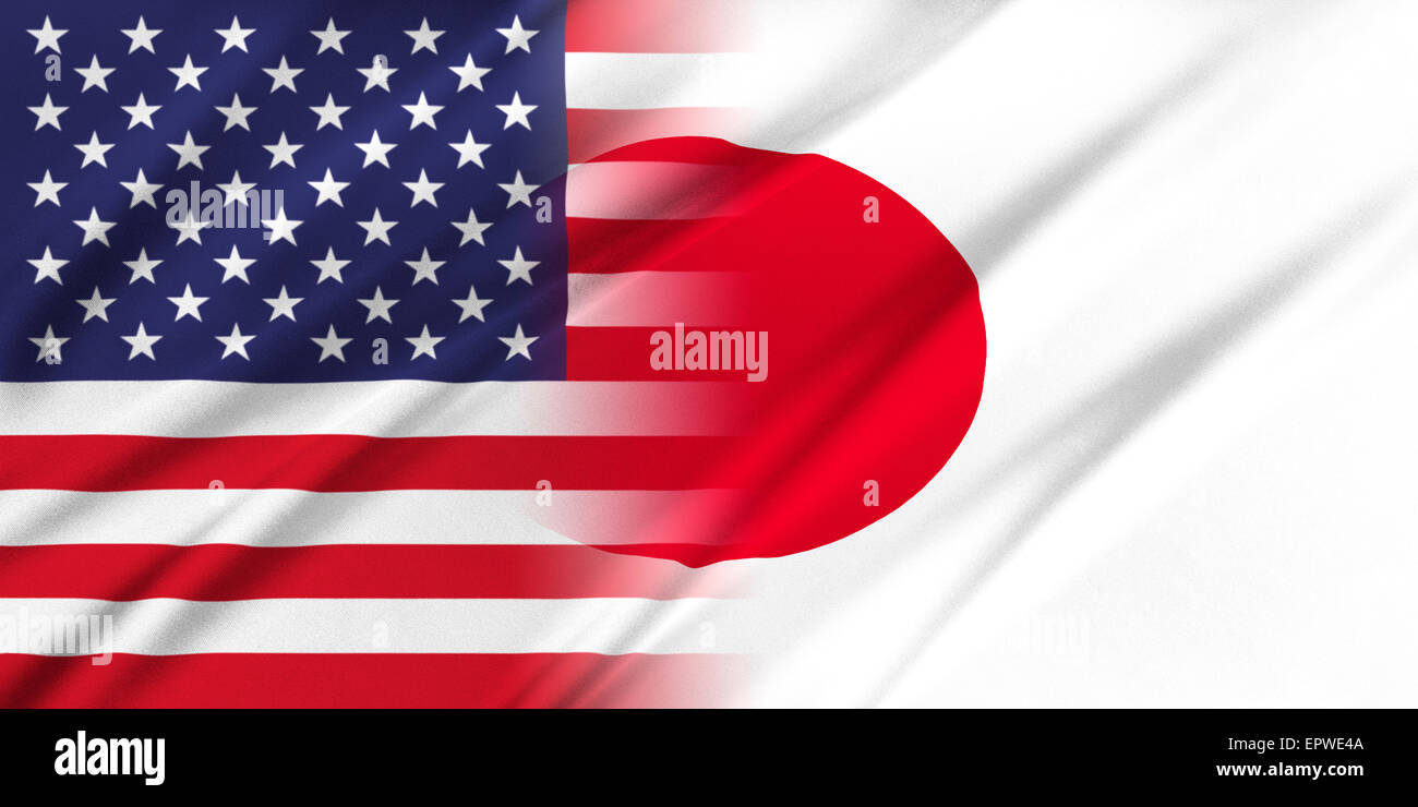 USA and Japan Stock Photo - Alamy