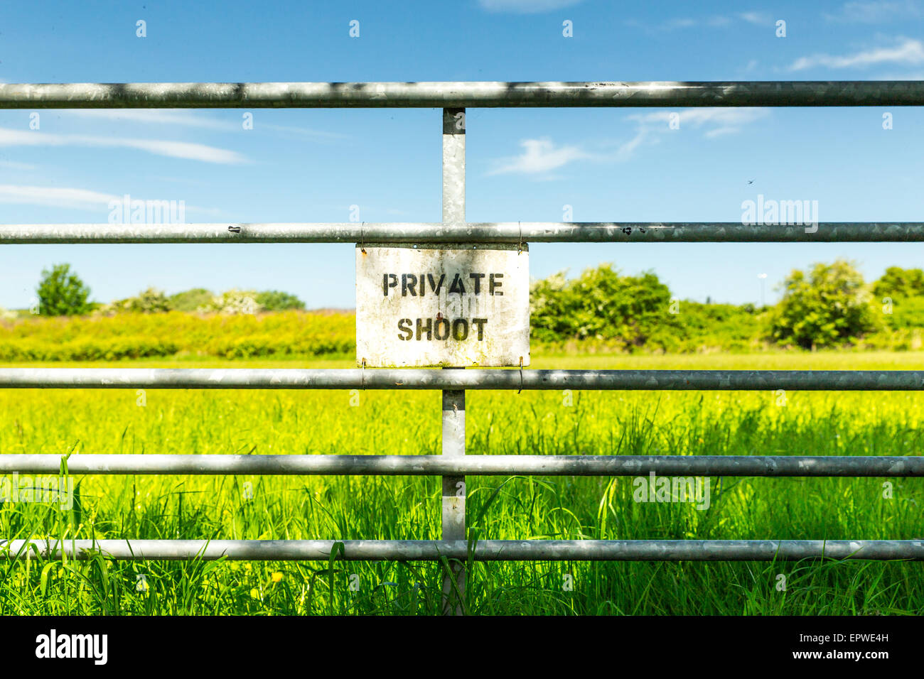 Shooting Sign Field Entrance High Resolution Stock Photography and ...