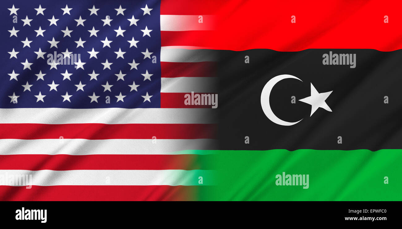 Libya united states flag hi-res stock photography and images - Alamy