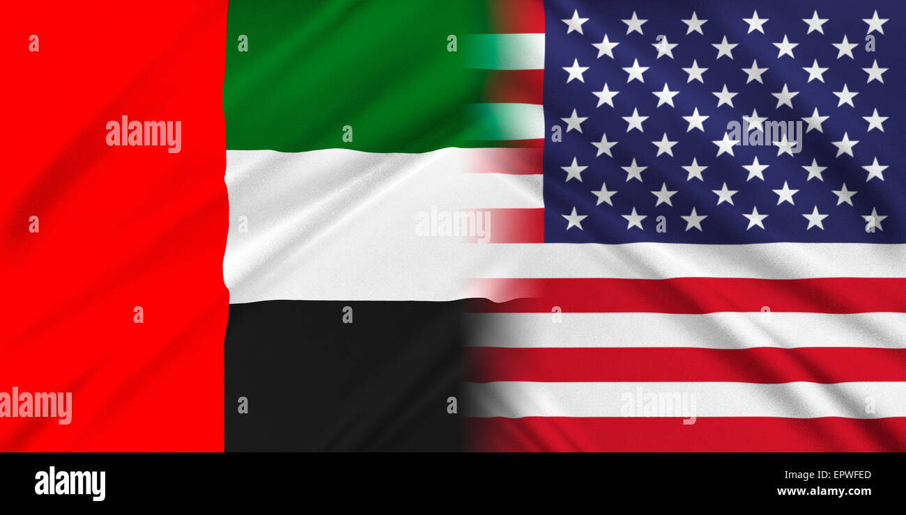 USA and United Arab Emirates Stock Photo - Alamy