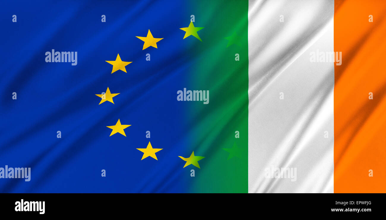 European Union and Ireland Stock Photo - Alamy