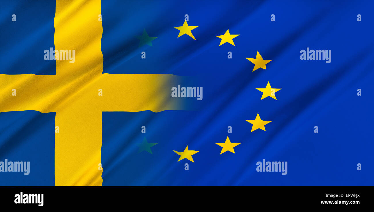 Sweden european union flag hi-res stock photography and images - Alamy