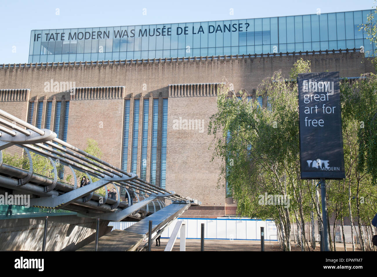 The Tate Modern art Gallery in London, England Stock Photo - Alamy