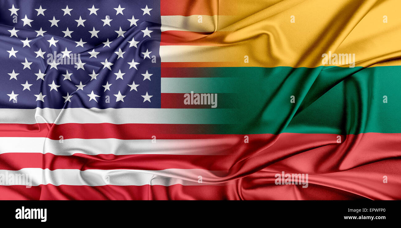 USA and Lithuania Stock Photo - Alamy