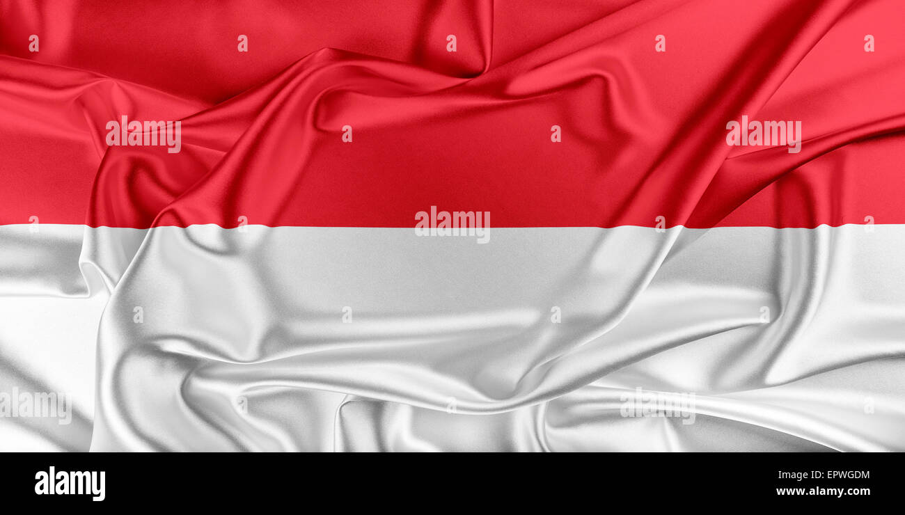 Flag of Indonesia Stock Photo - Alamy