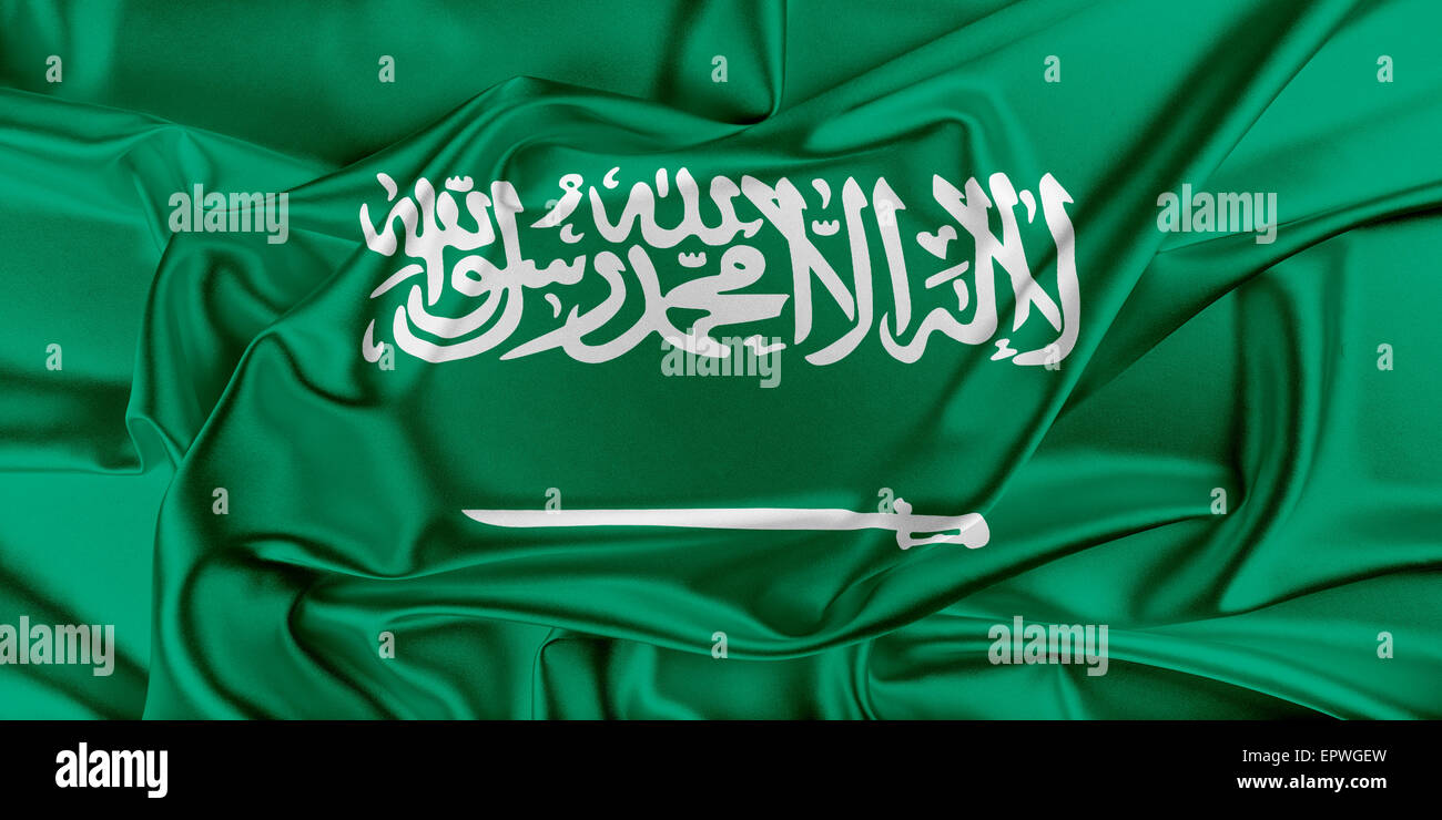 Flag of saudi arabia hi-res stock photography and images - Alamy