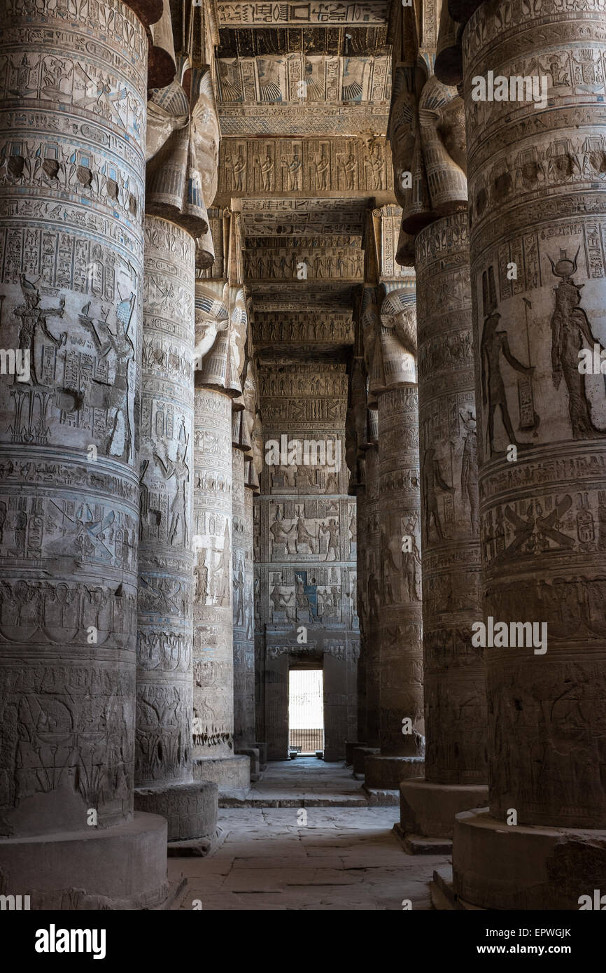 Temple of dendera ceiling hi-res stock photography and images - Alamy