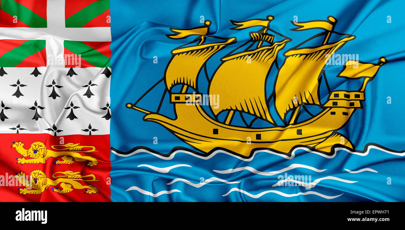 Saint pierre flag hi-res stock photography and images - Alamy