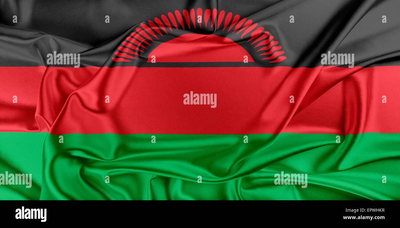 Flag of Malawi Stock Photo - Alamy