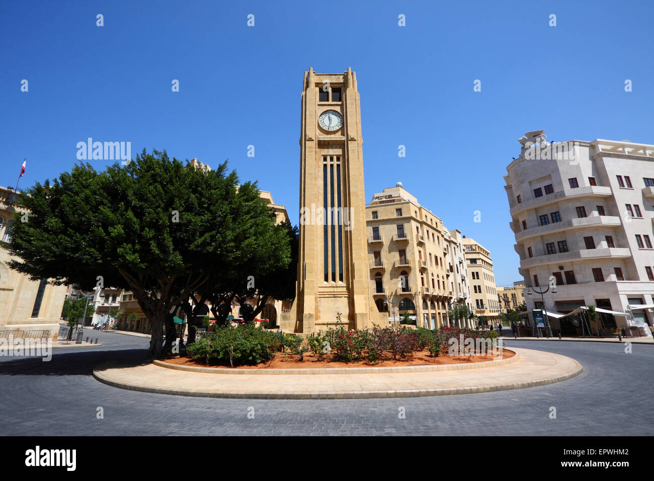 Lebanon beirut clock tower hi-res stock photography and images - Alamy