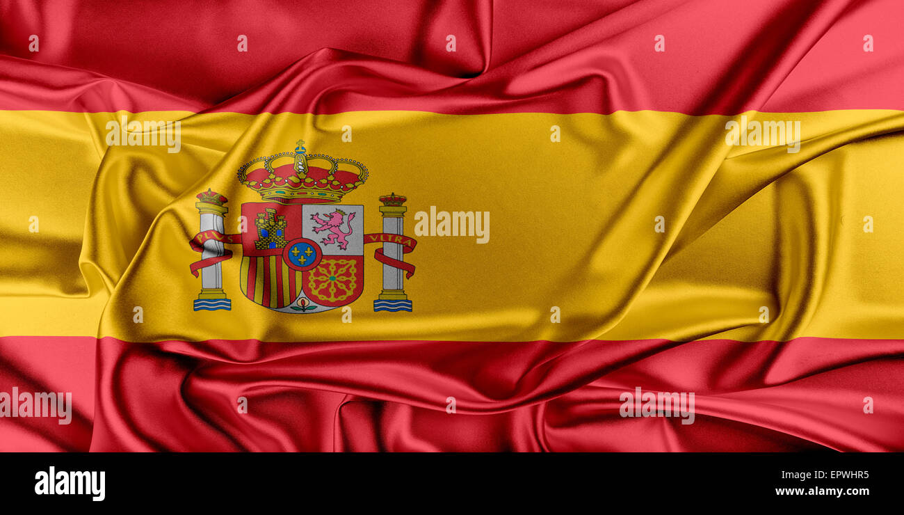 European union flag spain hi-res stock photography and images - Alamy