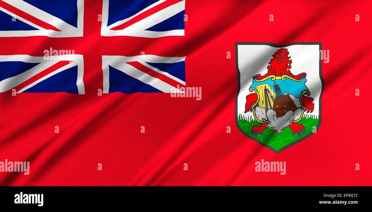 Flag of Bermuda Stock Photo - Alamy