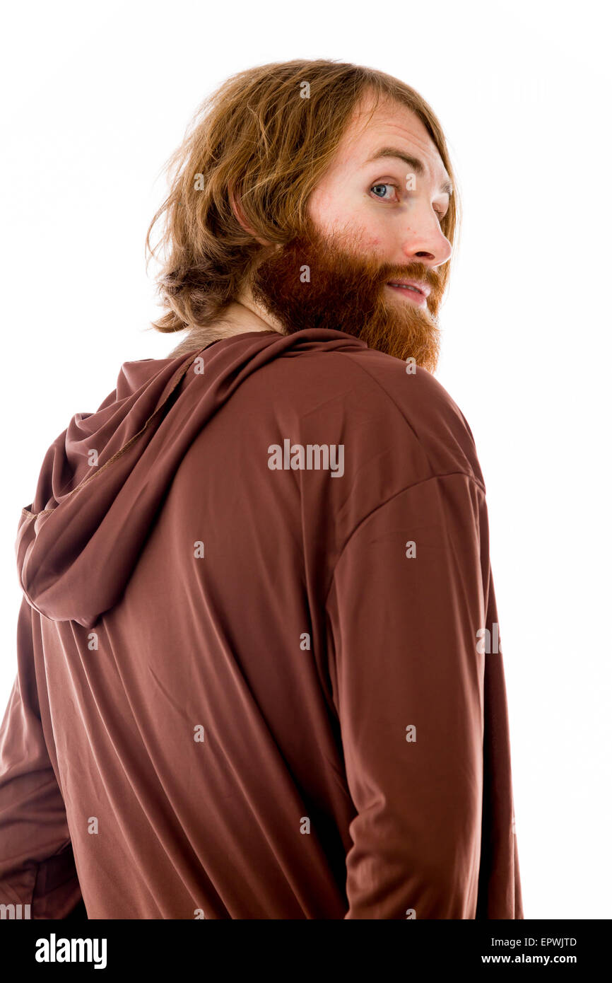 Priest looking up isolated hi-res stock photography and images - Alamy