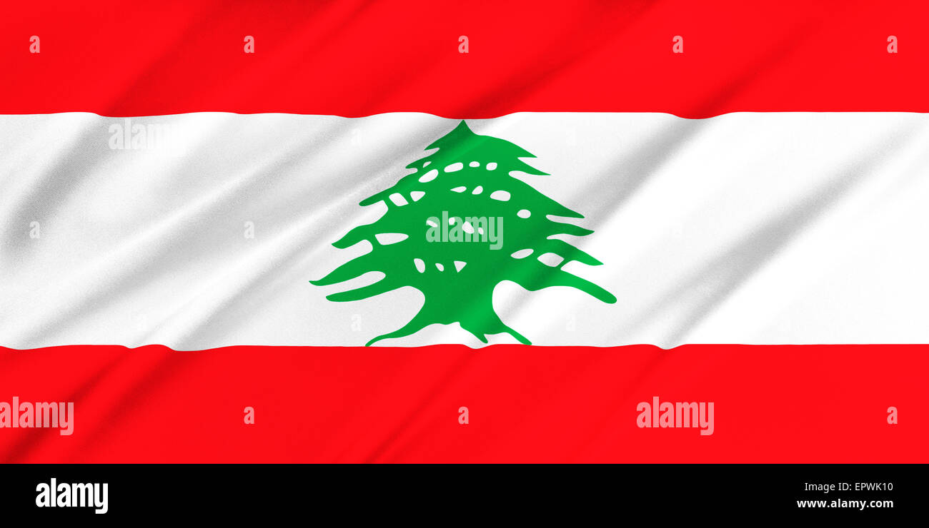 Flag of lebanon hi-res stock photography and images - Alamy