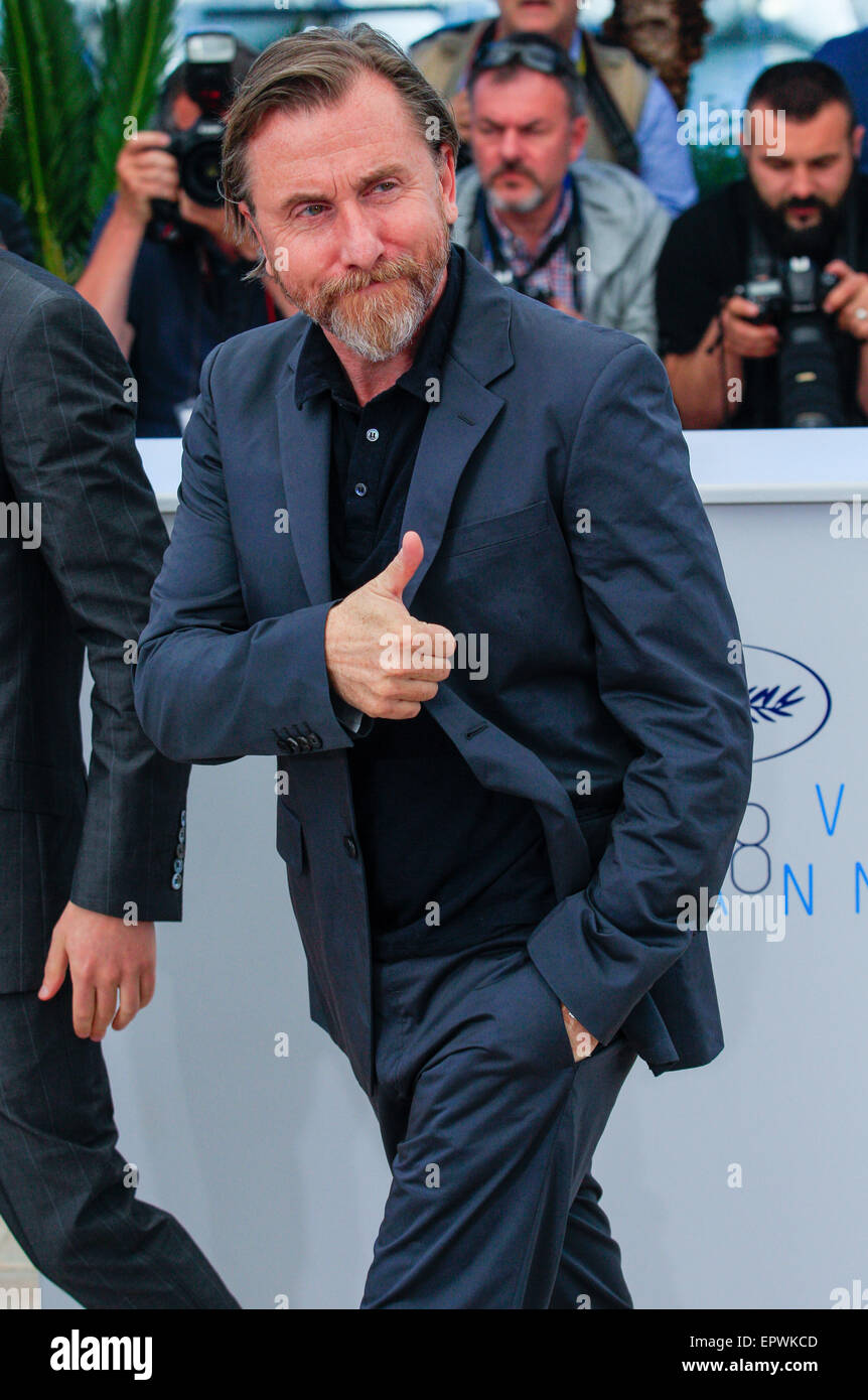 Cannes, France. 22nd May, 2015. Tim Roth Actor Chronic, Photocall 68 Th ...