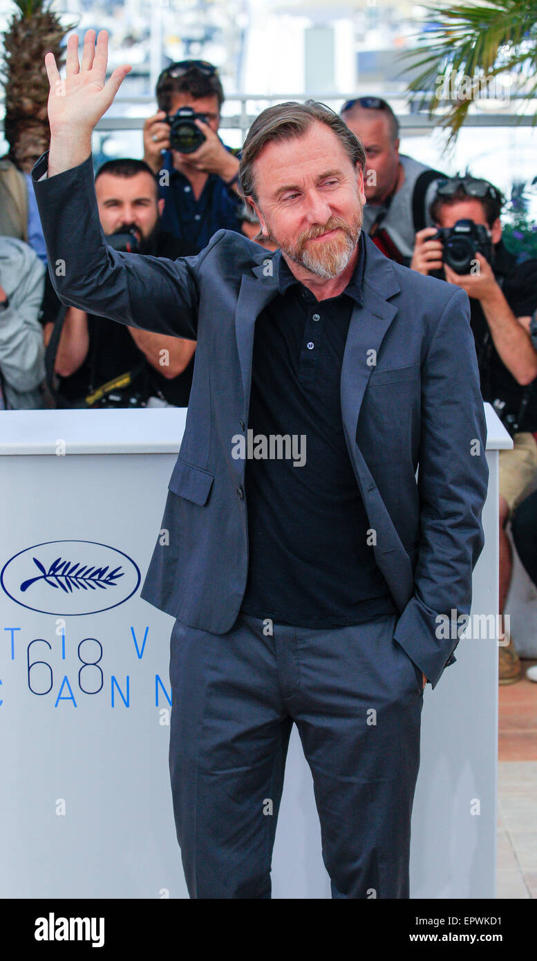 Cannes, France. 22nd May, 2015. Tim Roth Actor Chronic, Photocall 68 Th ...